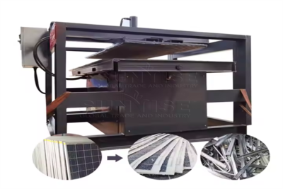 Solar panel disassembly equipment | Machines | Solutions